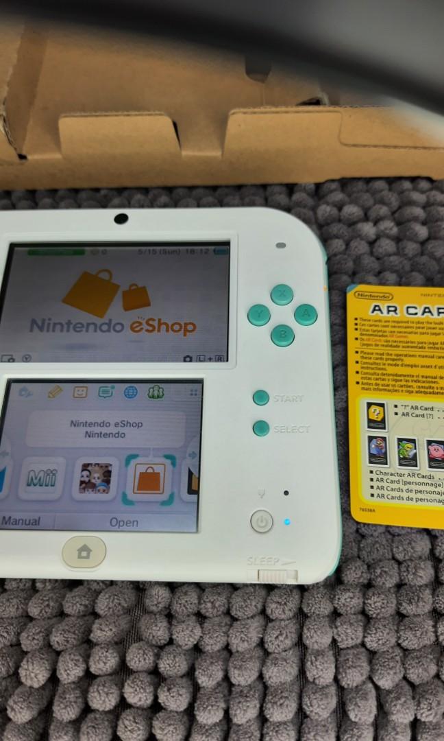 Nintendo 2DS Sea Green/White Special Limited Edition (BRAND-NEW ...