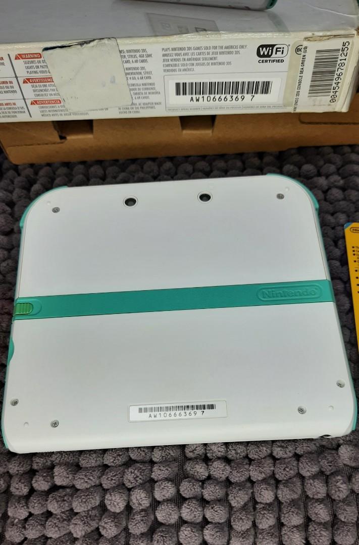 Nintendo 2DS Sea Green/White Special Limited Edition (BRAND-NEW ...