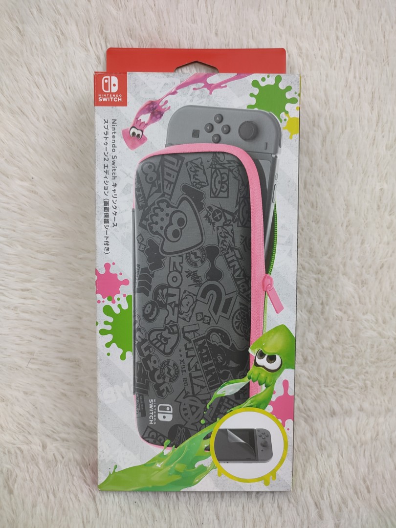 Nintendo switch Splatoon 2 case, Video Gaming, Gaming Accessories ...