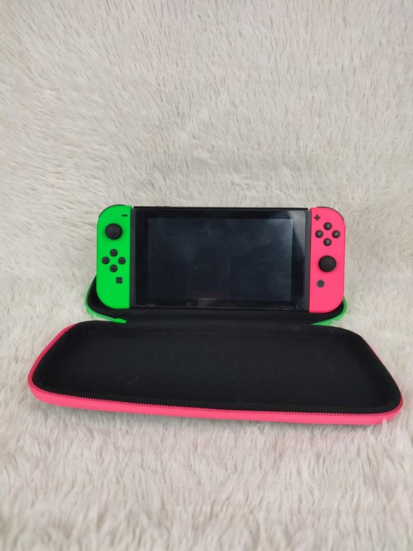 Nintendo switch Splatoon 2 case, Video Gaming, Gaming Accessories ...