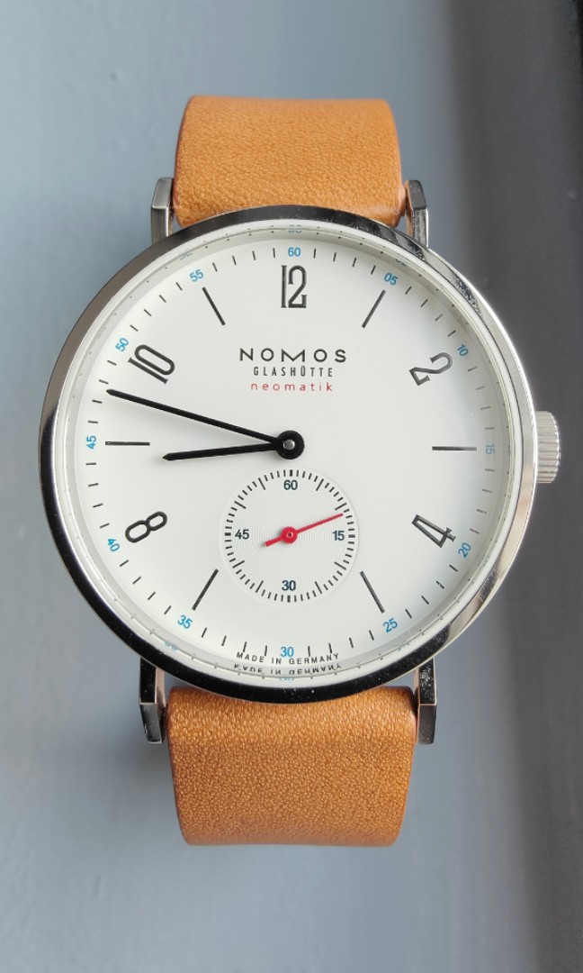 "Nomos" Tangomat Tangente Homage automatic watch, Luxury, Watches on ...
