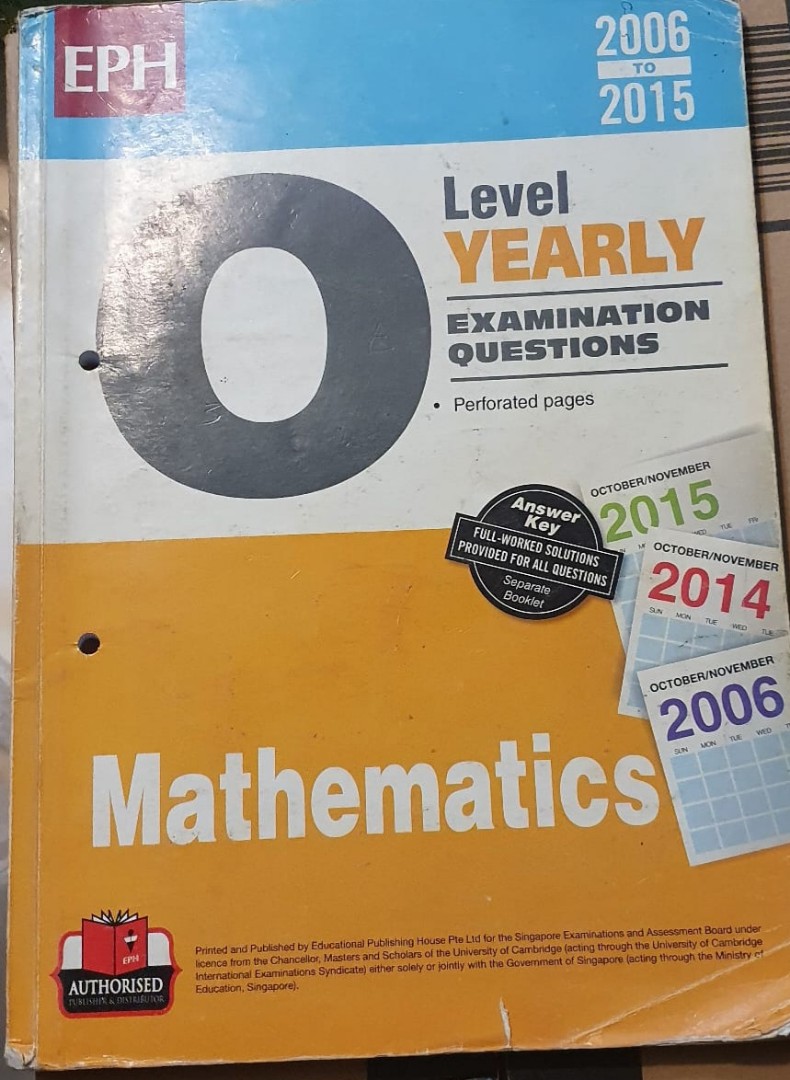 O level English, Maths, POA and DnT, Hobbies & Toys, Books & Magazines ...