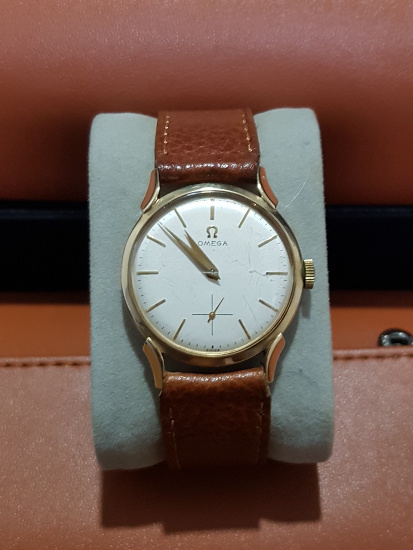 Omega 18k solid gold, Men's Fashion, Watches & Accessories, Watches on ...