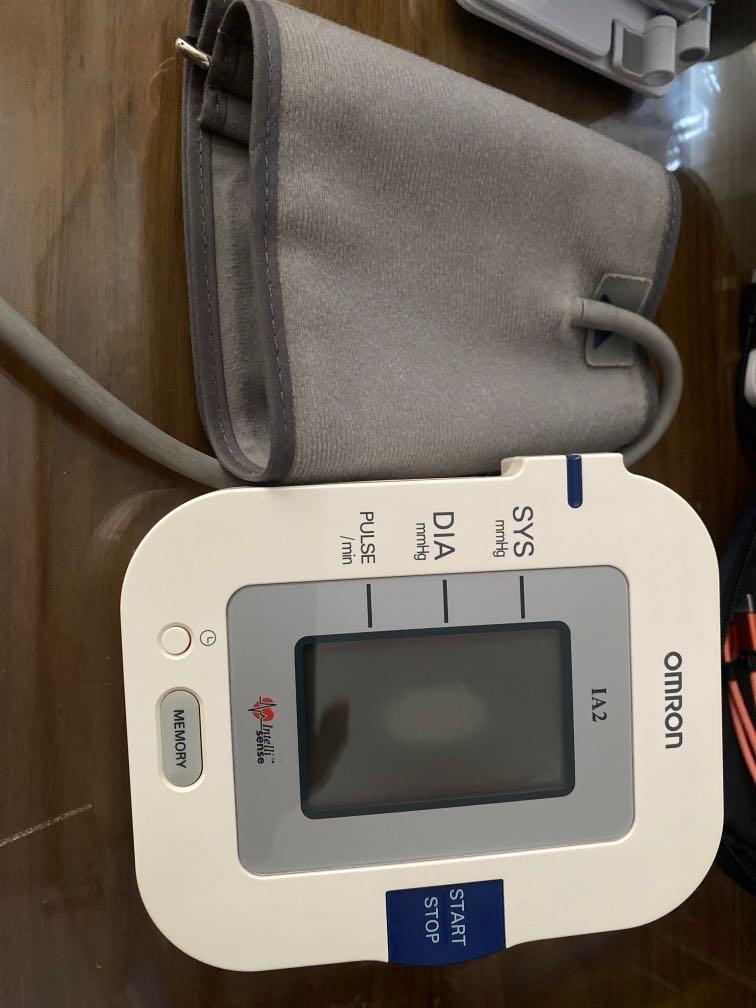 Omron IA2 Model Automatic Blood Pressure Monitor, Health & Nutrition ...