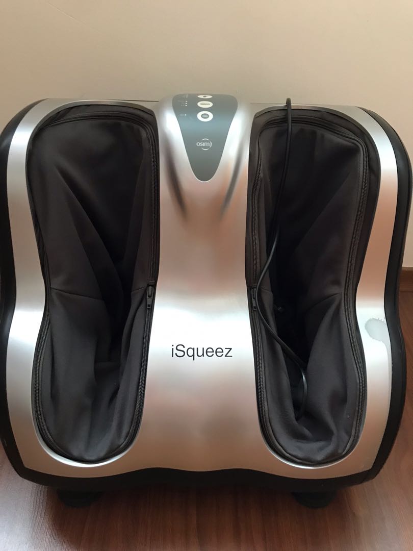 Osim iSqueez, Health & Nutrition, Massage Devices on Carousell