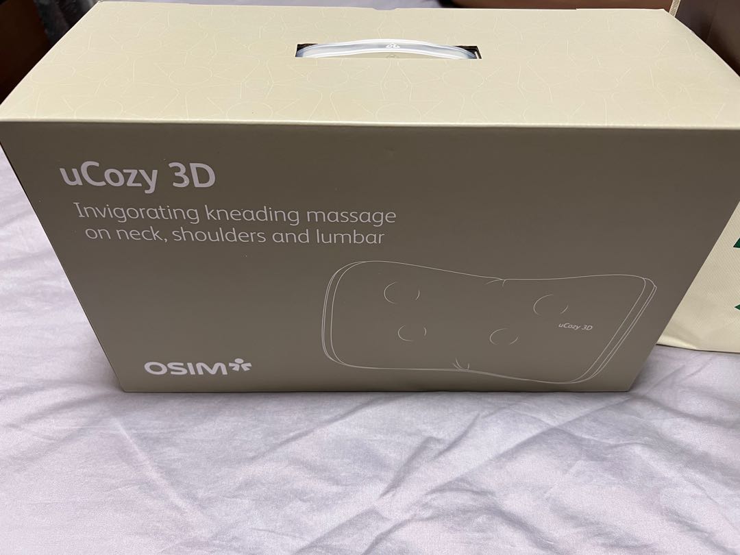 BRAND NEW OSIM UCozy 3D - Black, Health & Nutrition, Massage Devices on ...