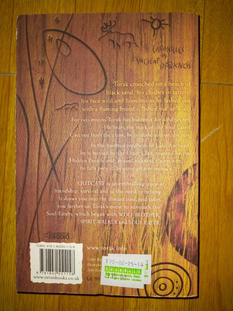 Outcast by Michelle Paver, Hobbies & Toys, Books & Magazines, Fiction ...