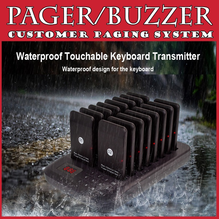 Pager Buzzer System set of 16 Fast Delivery local stock, Computers ...