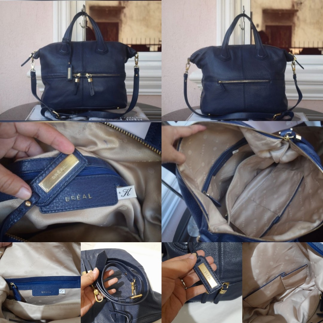 Patrice Breal 2 way Leather Bag, Women's Fashion, Bags & Wallets ...