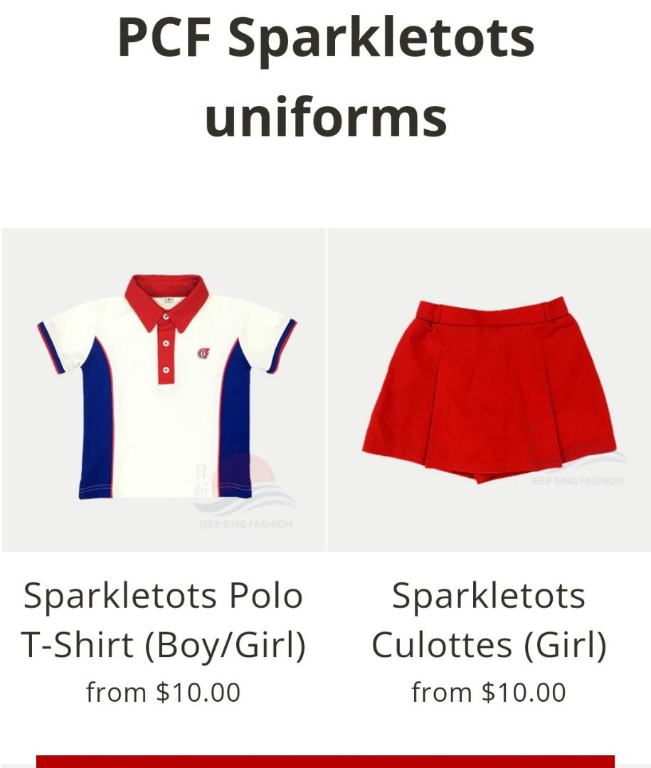 PCF sparkletots uniform - Girl M size, Babies & Kids, Babies & Kids ...