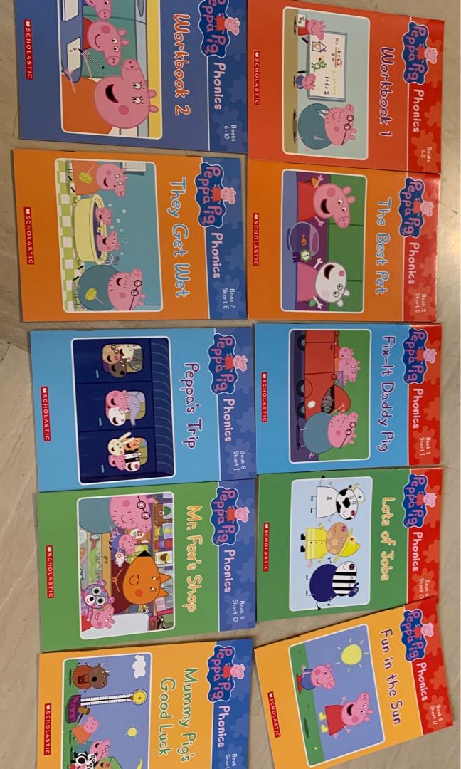 Peppa Pig phonics, Hobbies & Toys, Books & Magazines, Children's Books ...
