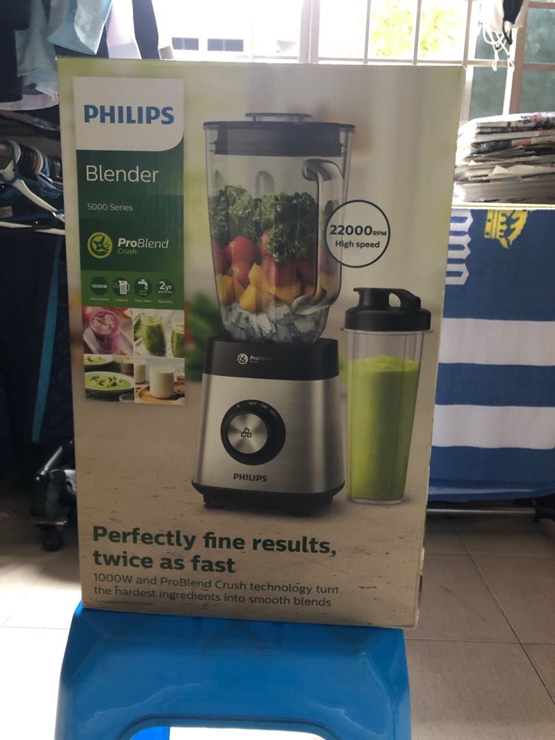 PHILIPS BRAND PRO BLEND CRUSH BLENDER MODEL HR-3573 ., TV & Home ...