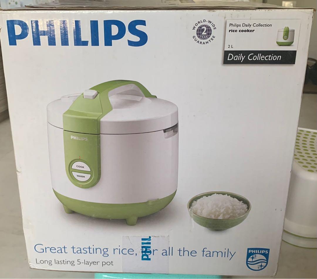 Philips Rice Cooker 2L, TV & Home Appliances, Kitchen Appliances ...