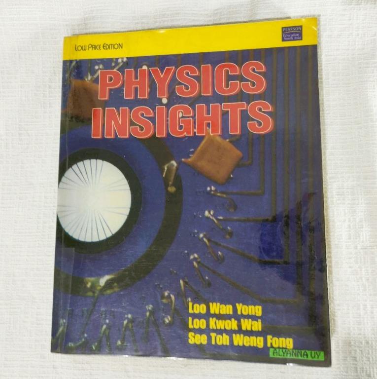 Physics Insights, Hobbies & Toys, Books & Magazines, Textbooks on Carousell