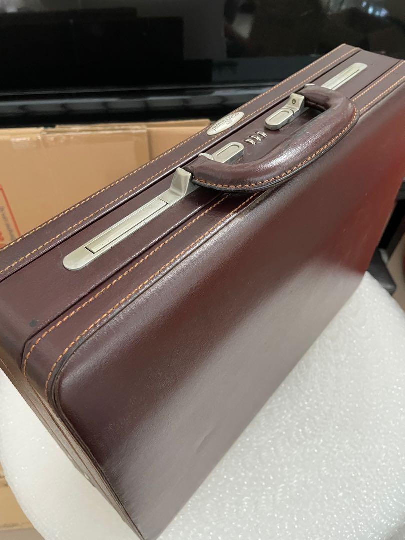 Pierre Cardin vintage leather briefcase, Men's Fashion, Bags ...