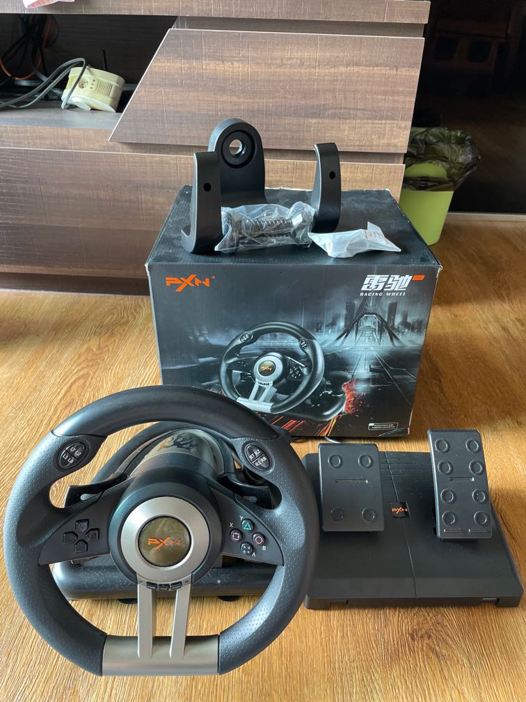 PXN V3 Pro Racing Wheel, Video Gaming, Gaming Accessories, Controllers ...