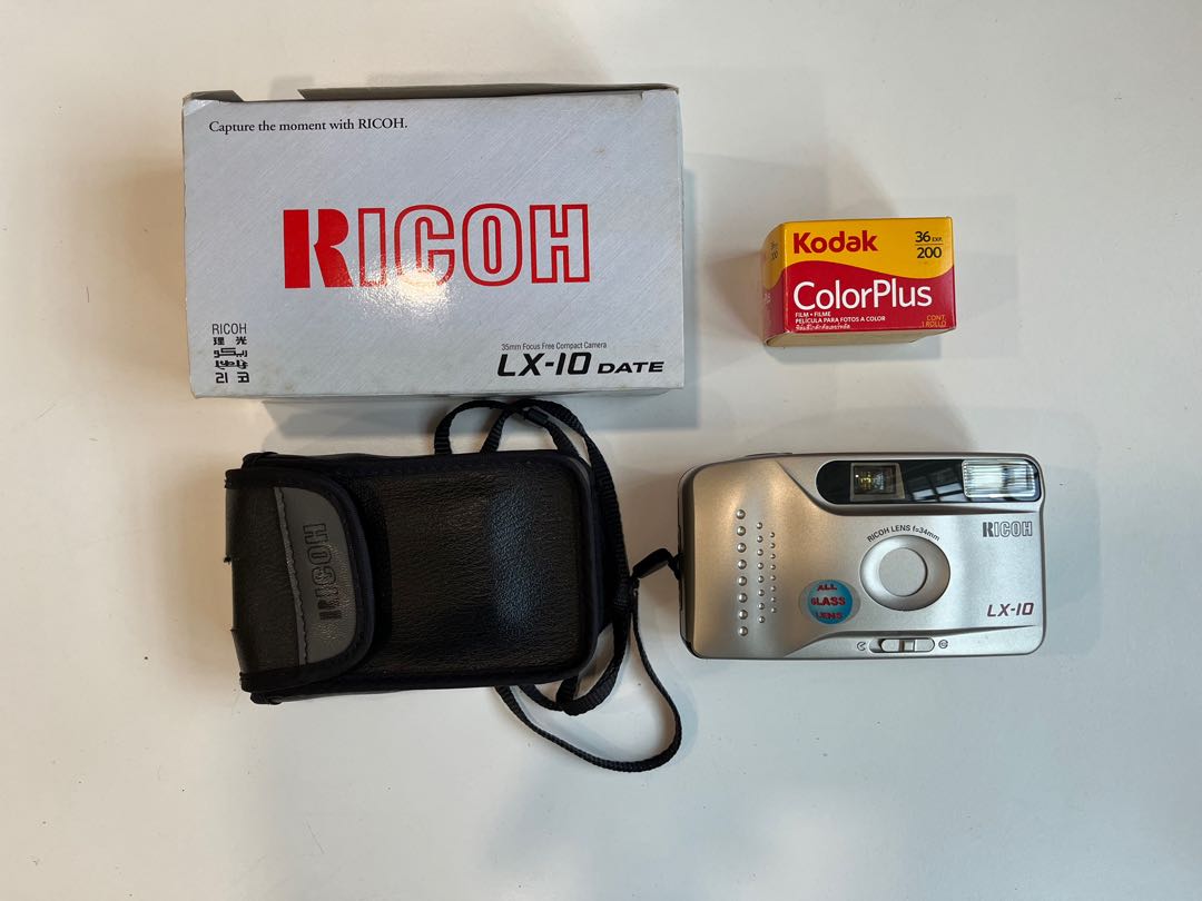 Ricoh LX-10 35mm Film Camera Point and Shoot, Photography, Cameras on ...