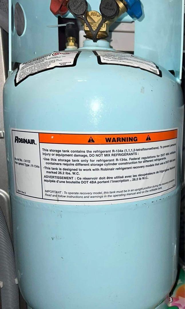 ROBINAIR 34102 Refrigerant Type : R-134a, TV & Home Appliances, Kitchen Appliances ...
