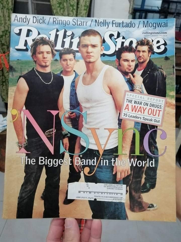 Rollingstone Nsync, Hobbies & Toys, Books & Magazines, Magazines on ...