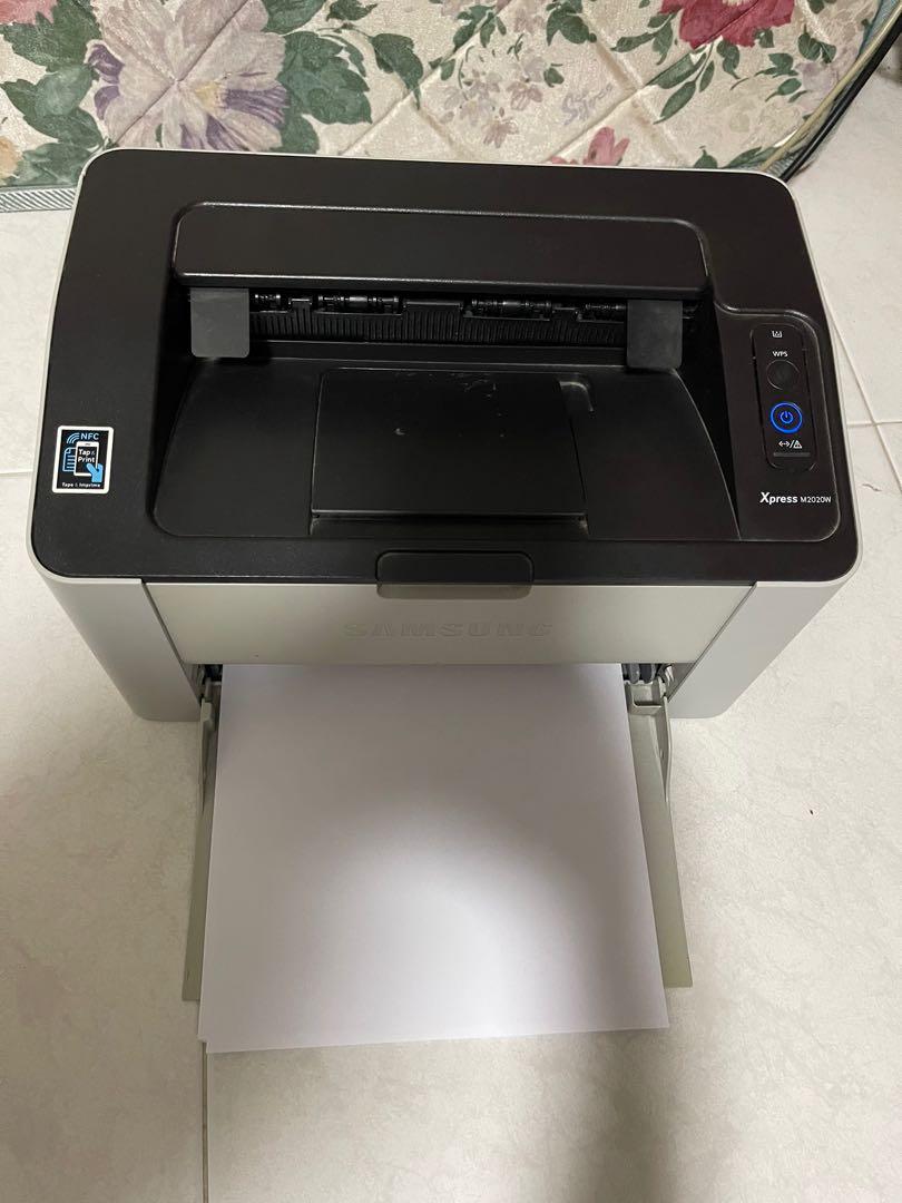 Samsung Xpress M2020W Wifi Laser Printer, Computers & Tech, Printers ...