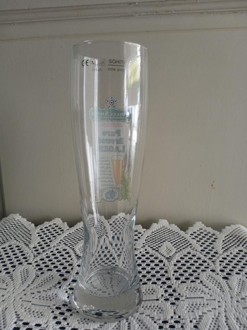 Samuel Smith beer tall glass, Furniture & Home Living, Kitchenware ...