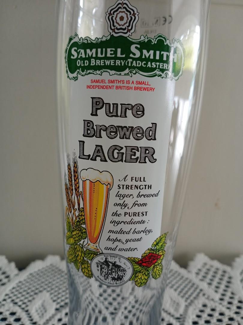 Samuel Smith beer tall glass, Furniture & Home Living, Kitchenware ...