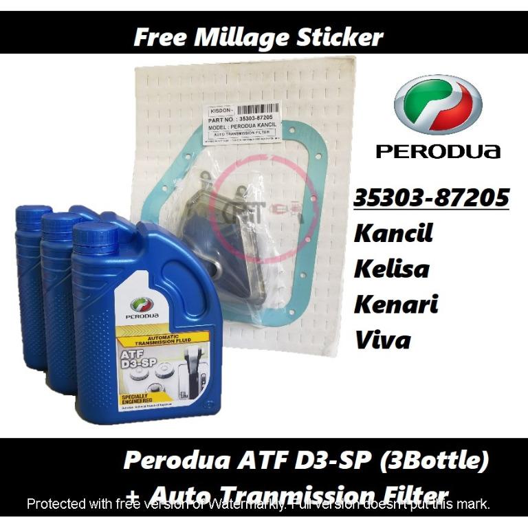 SC492 Minyak gearbox Automatic PERODUA ATF D3-SP DIII-SP with Auto ...