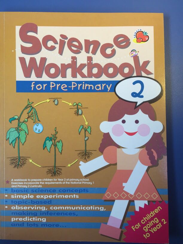 Science workbook 1 and 2, 興趣及遊戲, 書本 & 文具, 教科書 - Carousell