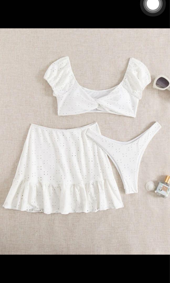 Shein 3pc swim set, Women's Fashion, Swimwear, Bikinis & Swimsuits on ...