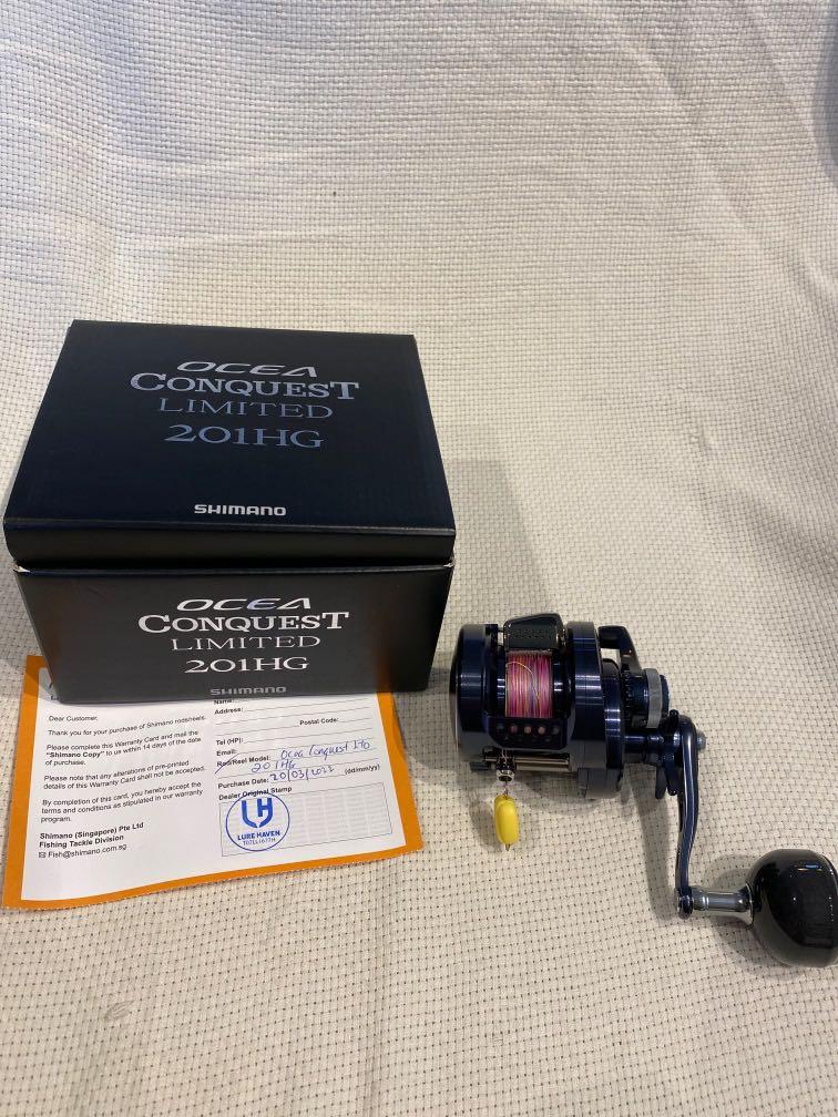 Shimano Ocea Conquest 20 201hg, Sports Equipment, Fishing on Carousell