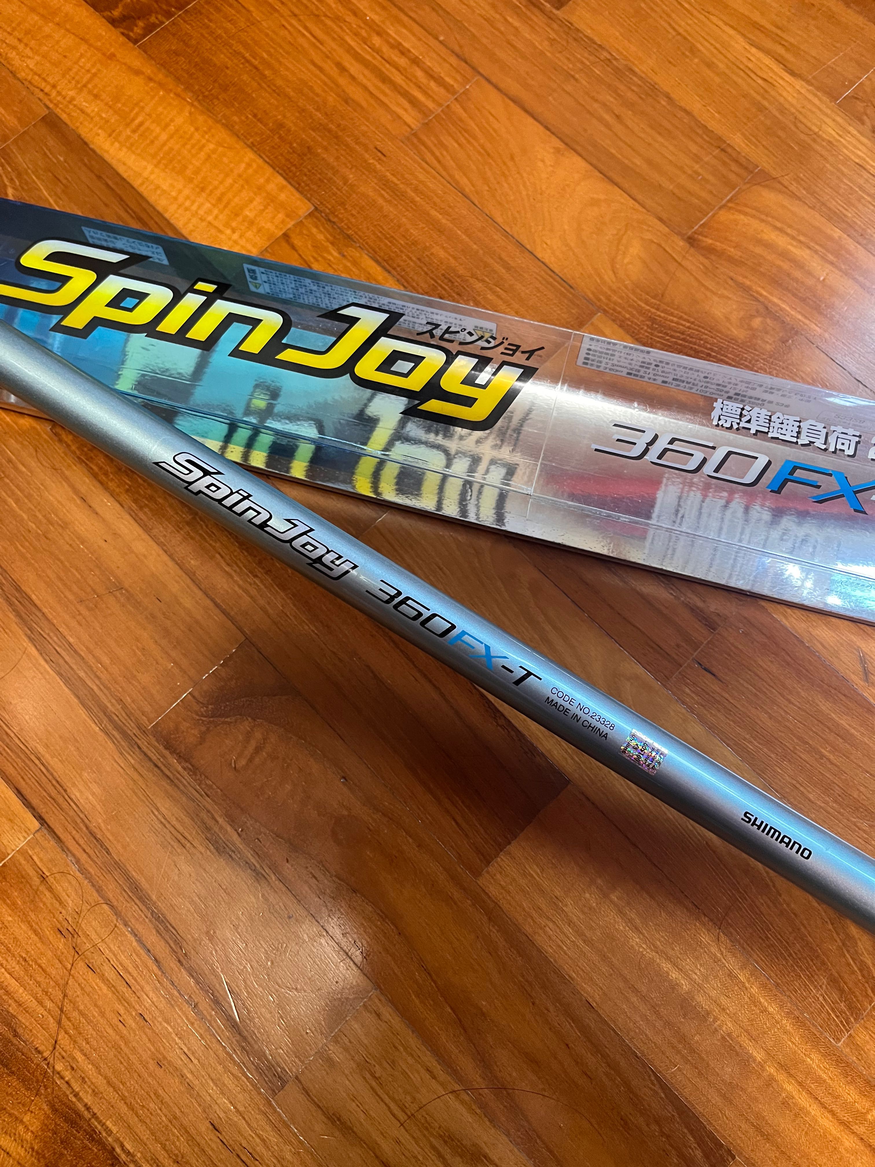 Shimano SpinJoy 360 FX-T fishing rod, Sports Equipment, Fishing on ...