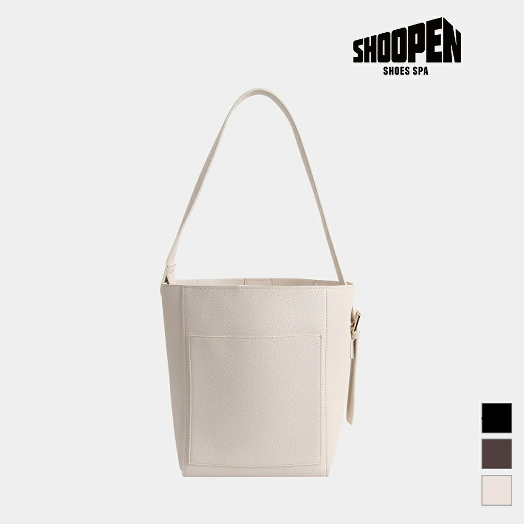 Shoopen shoulder bucket bag in black, Women's Fashion, Bags & Wallets ...