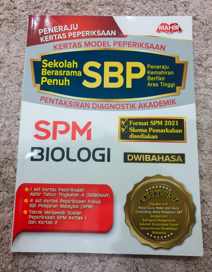 Kertas Model Spm Biologi Sbp Kssm Bilingual Hobbies And Toys Books