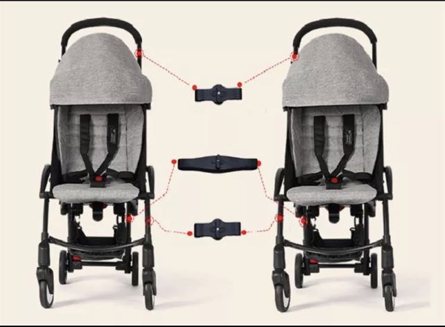 Stroller connector - dual pram connector, Babies & Kids, Going Out ...