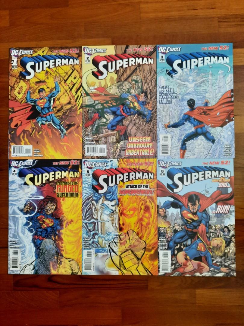 Superman Vol 3 #1 - 6 (2011), Hobbies & Toys, Books & Magazines, Comics ...