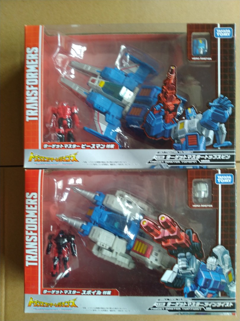 Takara Transformers Legends LG-65 and LG-66 Twintwist and Topspin ...