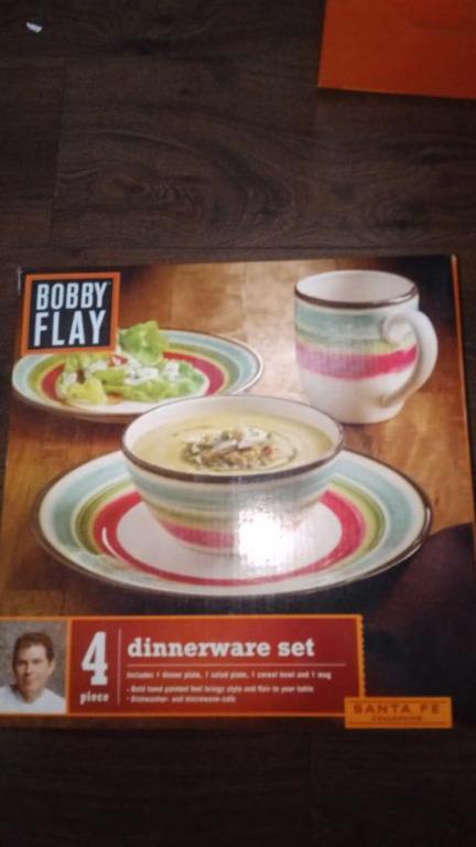 TAKE ALL Bobby Flay Dinnerware set (2 sets), Furniture & Home Living ...