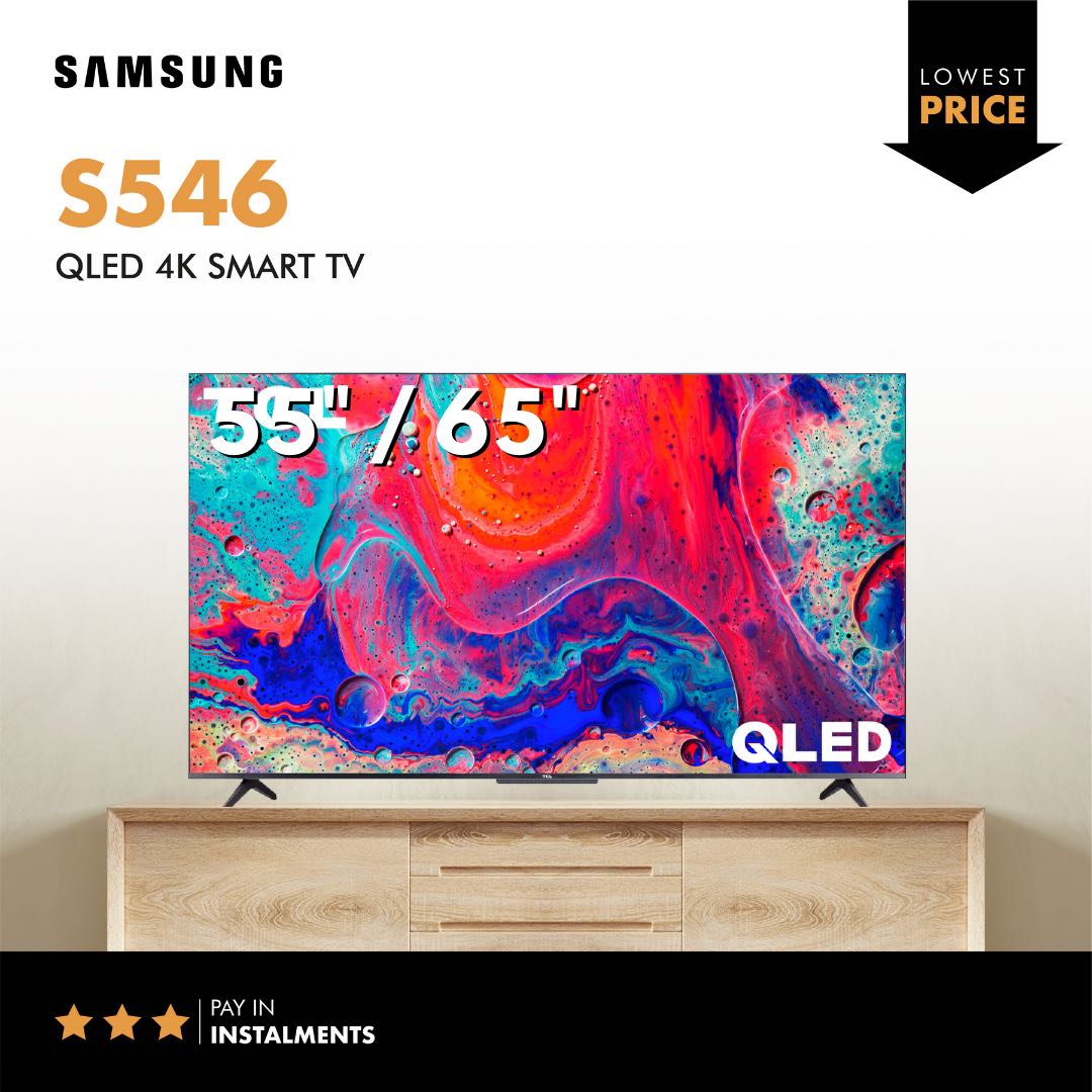 TCL S546 QLED DOLBY VISION SMART TV, TV & Home Appliances, TV ...