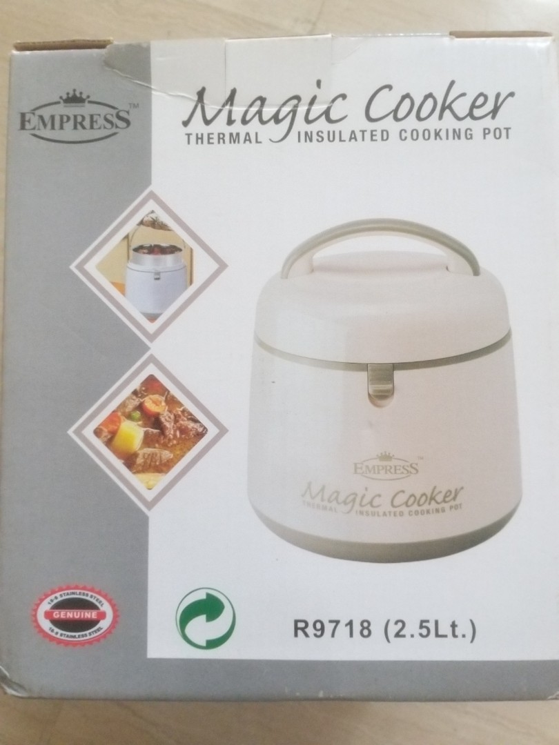 Thermal insulated cooking pot, TV & Home Appliances, Kitchen Appliances ...