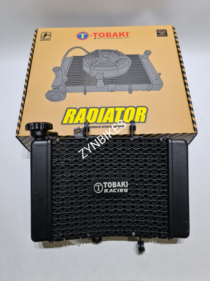 TOBAKI RACING RADIATOR YAMAHA SNIPER 150 Y15ZR MXKING SPARK 135 LC135 ...