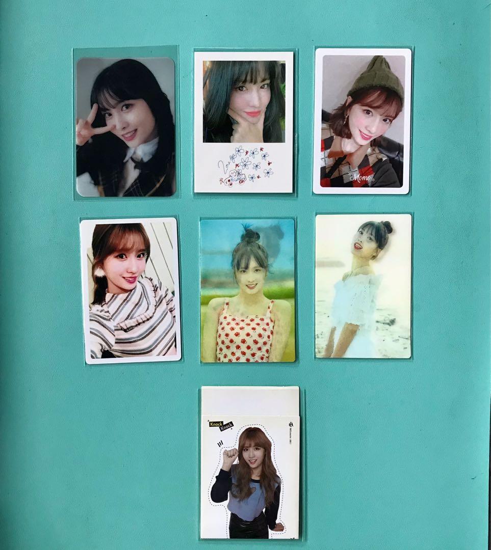 Twice Momo Photocards, Hobbies & Toys, Memorabilia & Collectibles, K ...