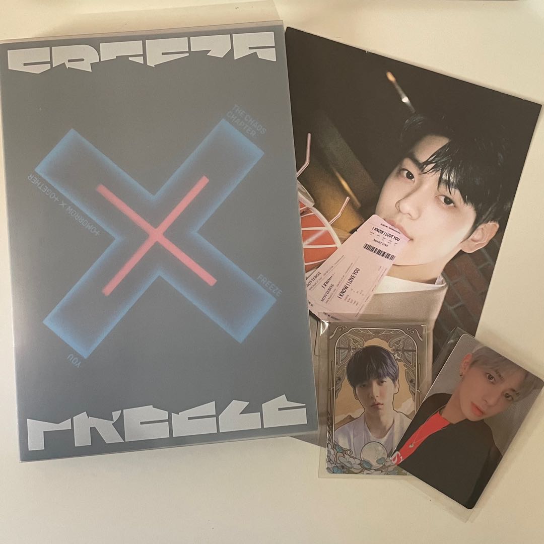 txt freeze you ver, Hobbies & Toys, Memorabilia & Collectibles, K-Wave ...