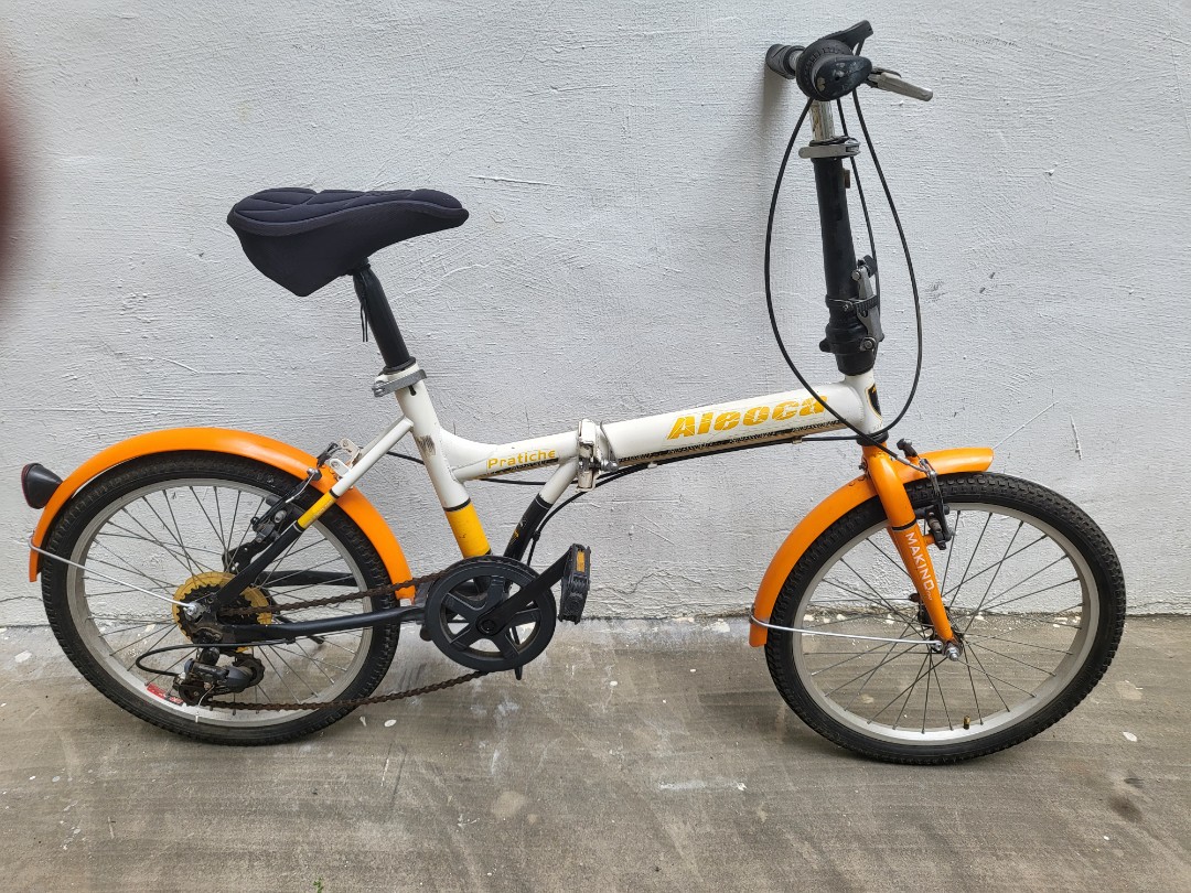 Used Aleoca folding bike 20", Sports Equipment, Bicycles & Parts ...