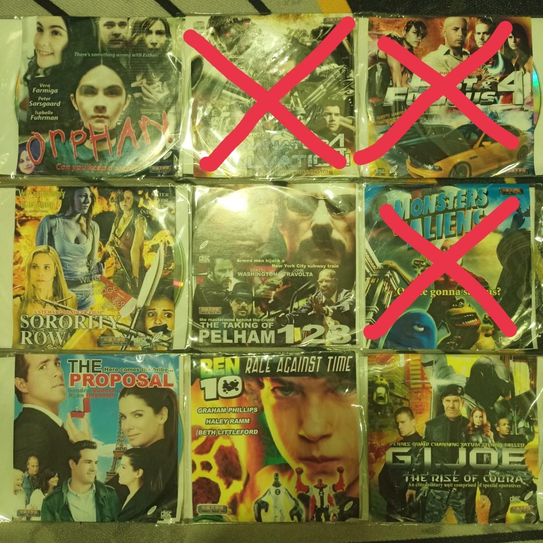 VCD Movies VCD-R various title, Hobbies & Toys, Music & Media, CDs ...