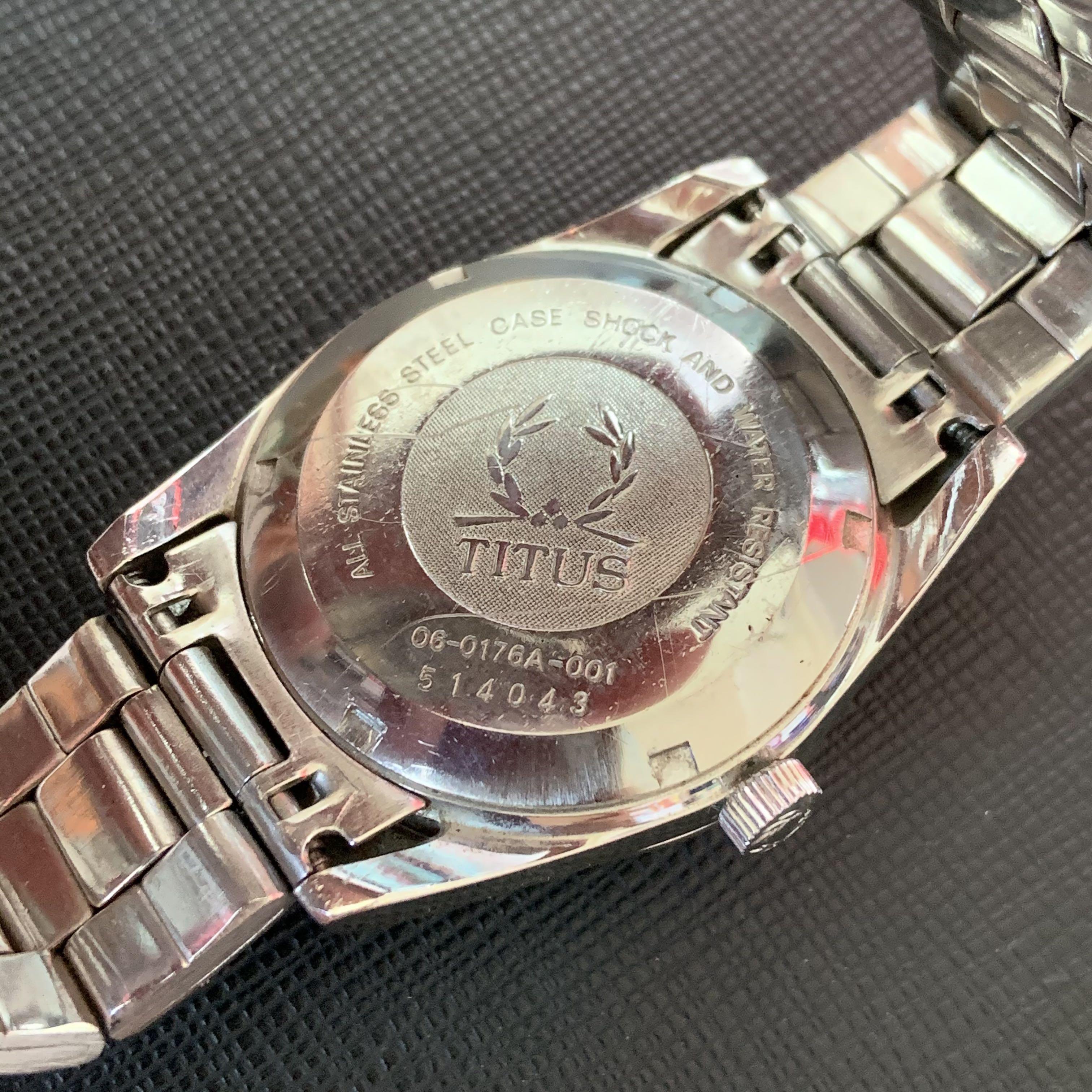 Vintage Titus Watch, Hobbies & Toys, Memorabilia & Collectibles ...