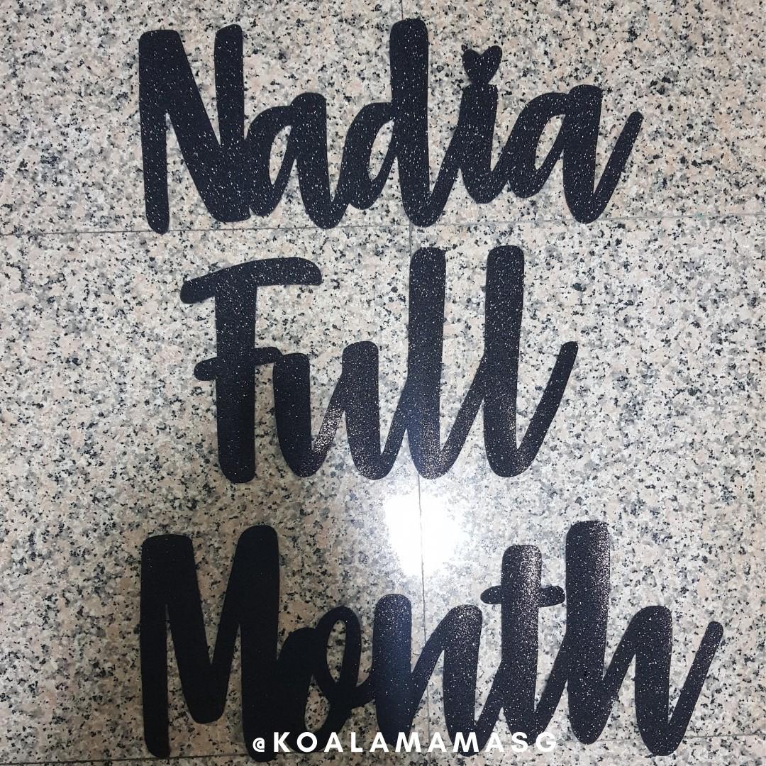 Words backdrop banner, Hobbies & Toys, Stationery & Craft, Handmade ...