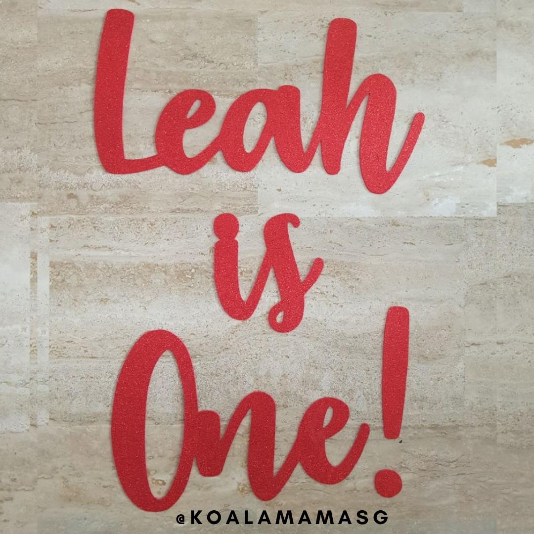 Words backdrop banner, Hobbies & Toys, Stationery & Craft, Handmade ...