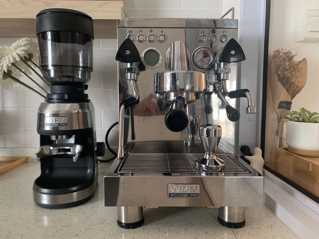 WPM Espresso Machine and Grinder, TV & Home Appliances, Kitchen ...
