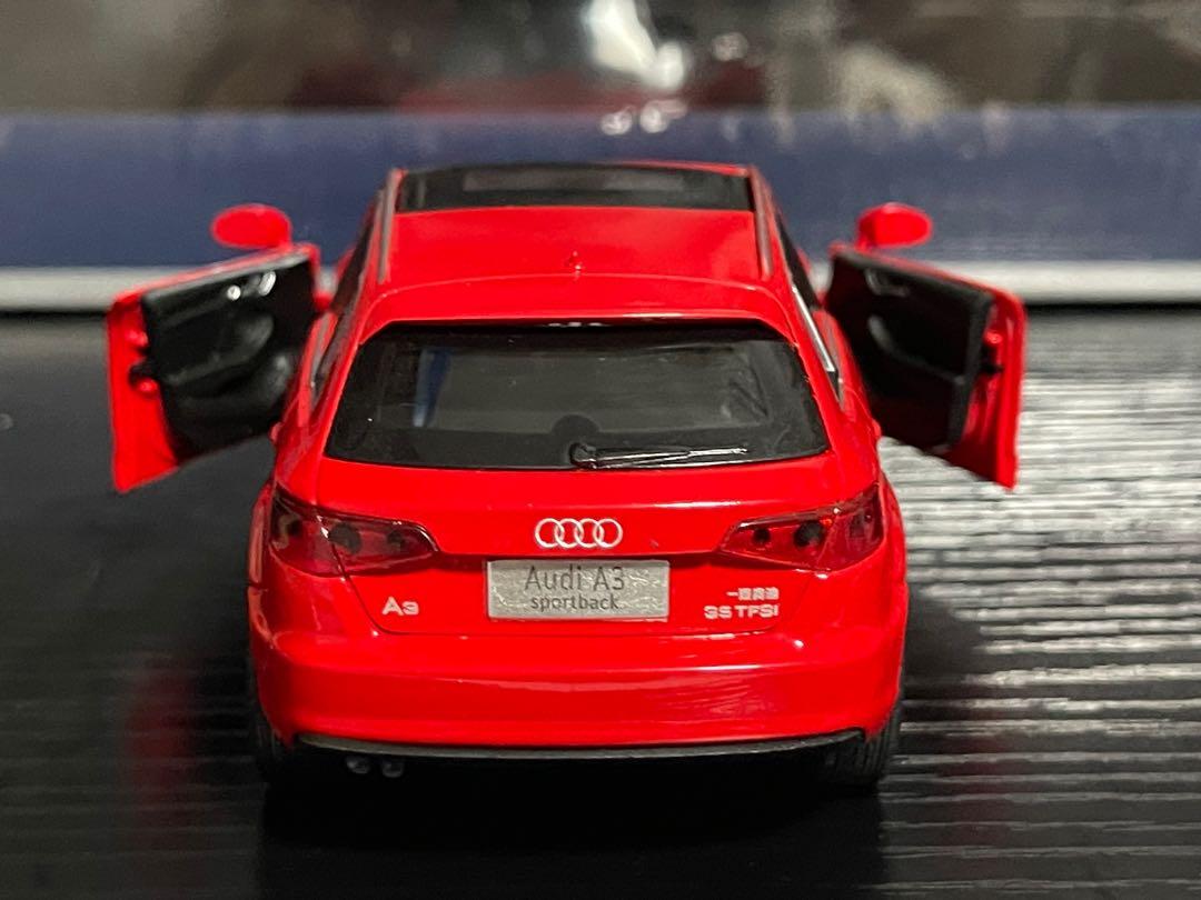 1:32 Audi A3 A7 Q5 Quattro Sportback Diecast + Car Plate Customisation ...
