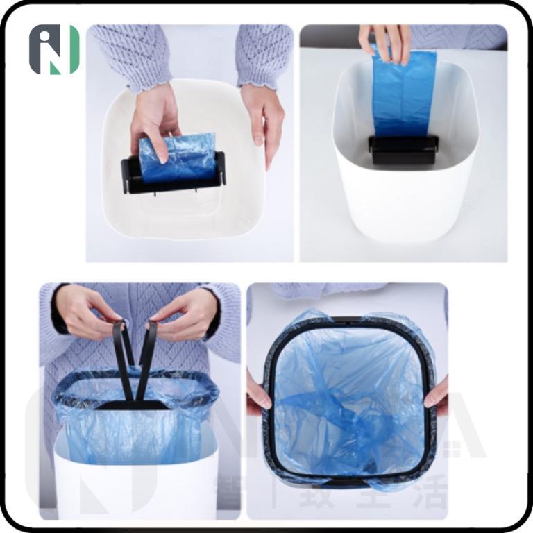 16L Smart Sensor Trash Bin | Press Open Cover Waste Bin | Touchless ...